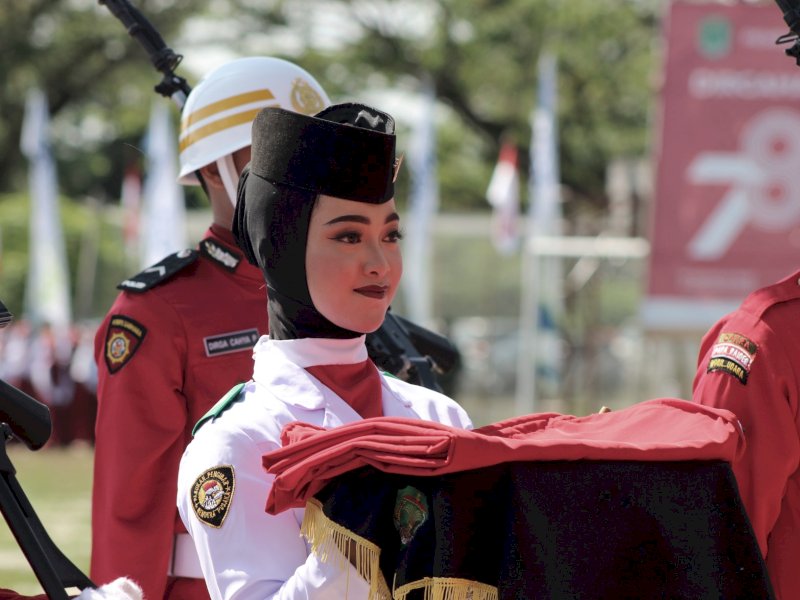 Mengenal Rodiah Nurhafiza, Paskibraka Pembawa Baki HUT RI Luwu Utara
