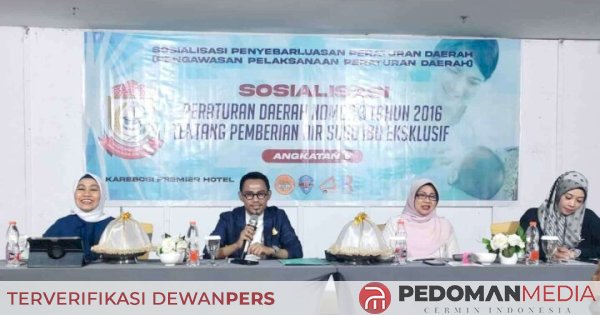 Anggota DPRD Makassar, Saharuddin Said Sosialisasi Perda ASI Ekslusif